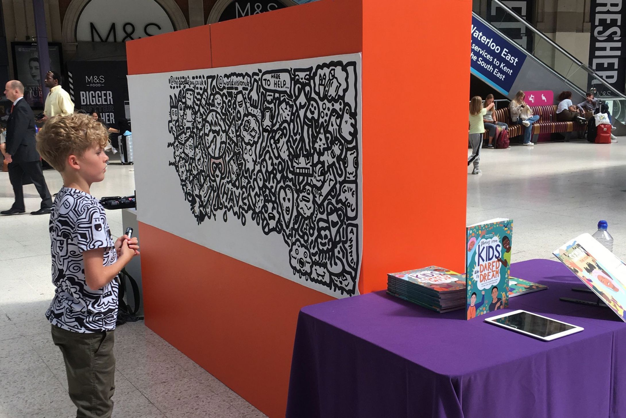 Doodle Boy raises awareness | World Vision UK